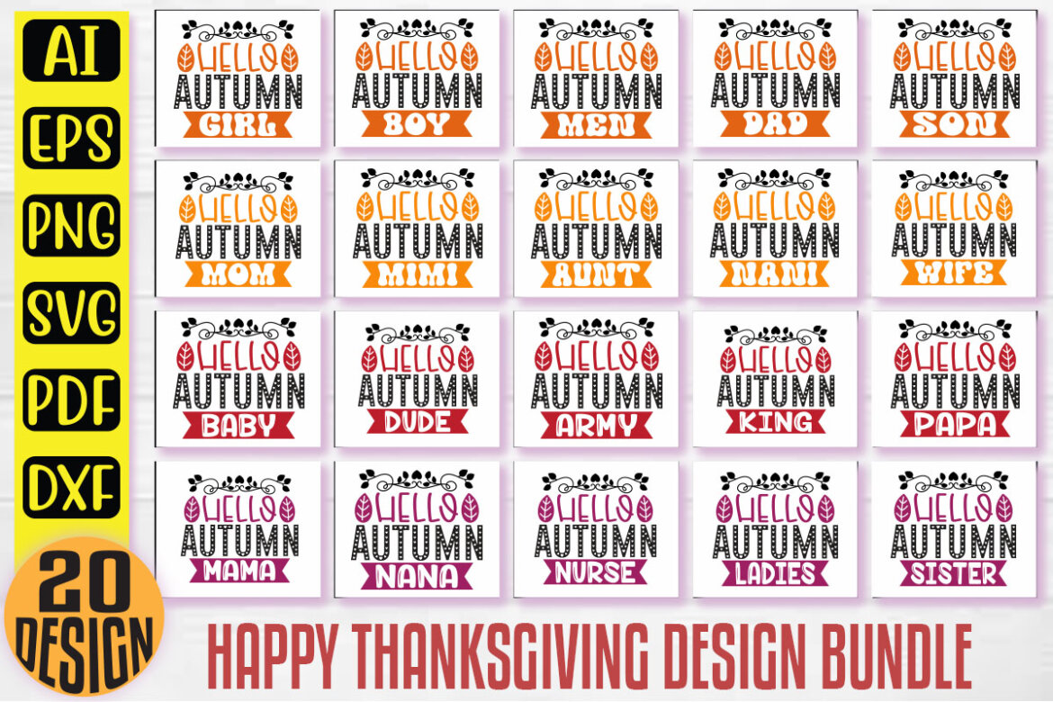 Thanksgiving svg bundle,fall svg bundle bundle | Deeezy