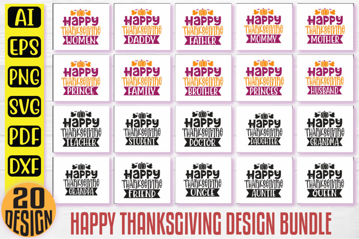 Thanksgiving svg bundle,fall svg bundle bundle | Deeezy
