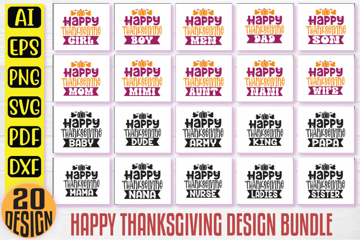 Thanksgiving svg bundle,fall svg bundle bundle | Deeezy