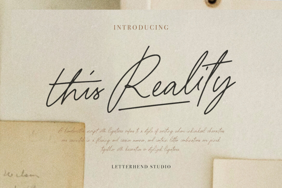 This Reality Handwritten Script | Deeezy