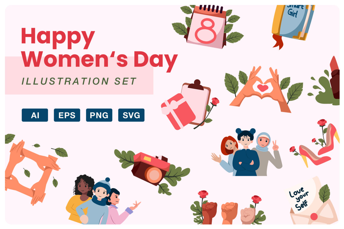 International Woman's Day Illustration | Deeezy