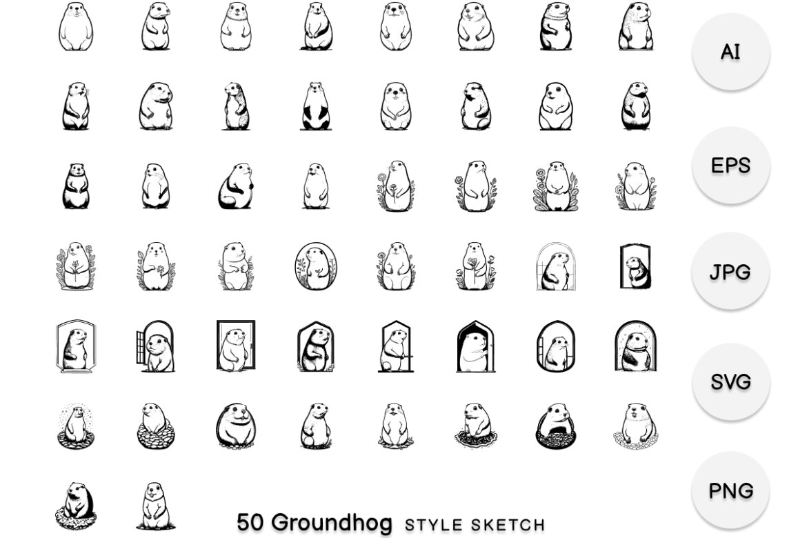 Groundhog Element Draw Black | Deeezy