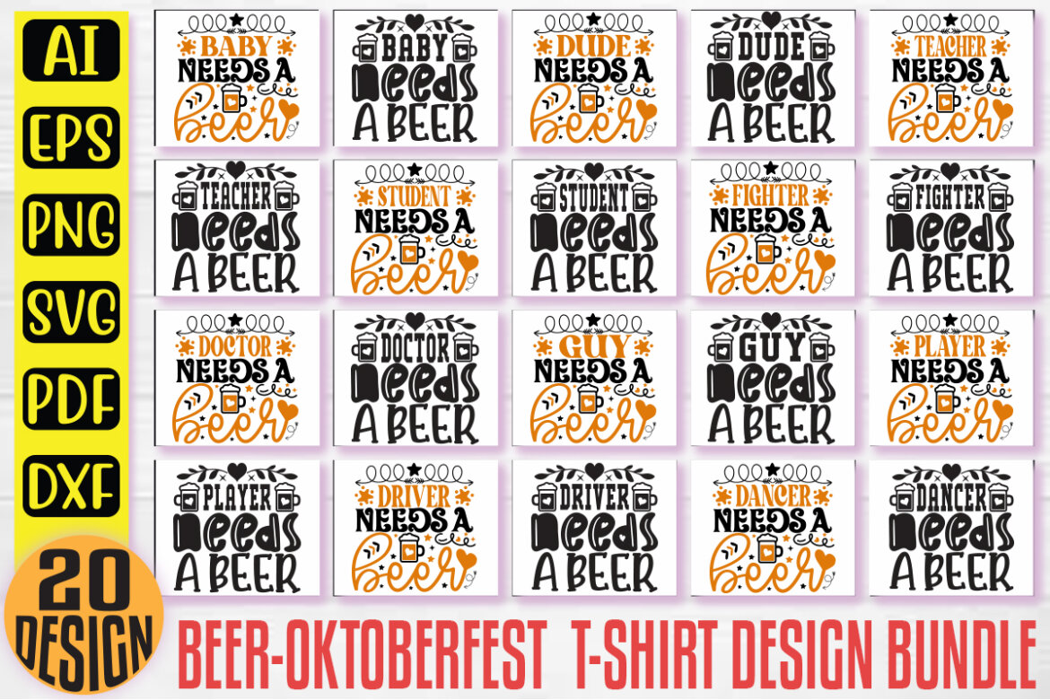 Beer Oktoberfest t shirt design bundle | Deeezy