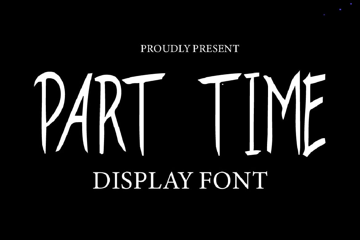 Part Time font | Deeezy