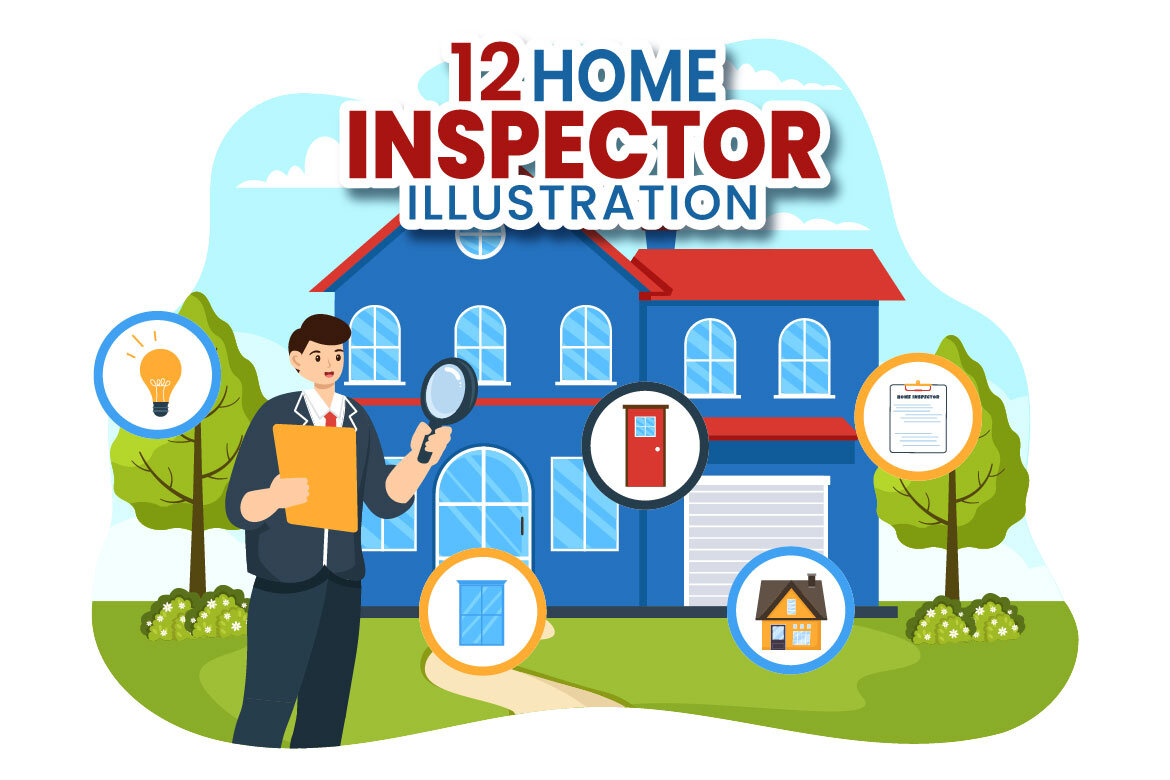 12 Home Inspector Illustration | Deeezy