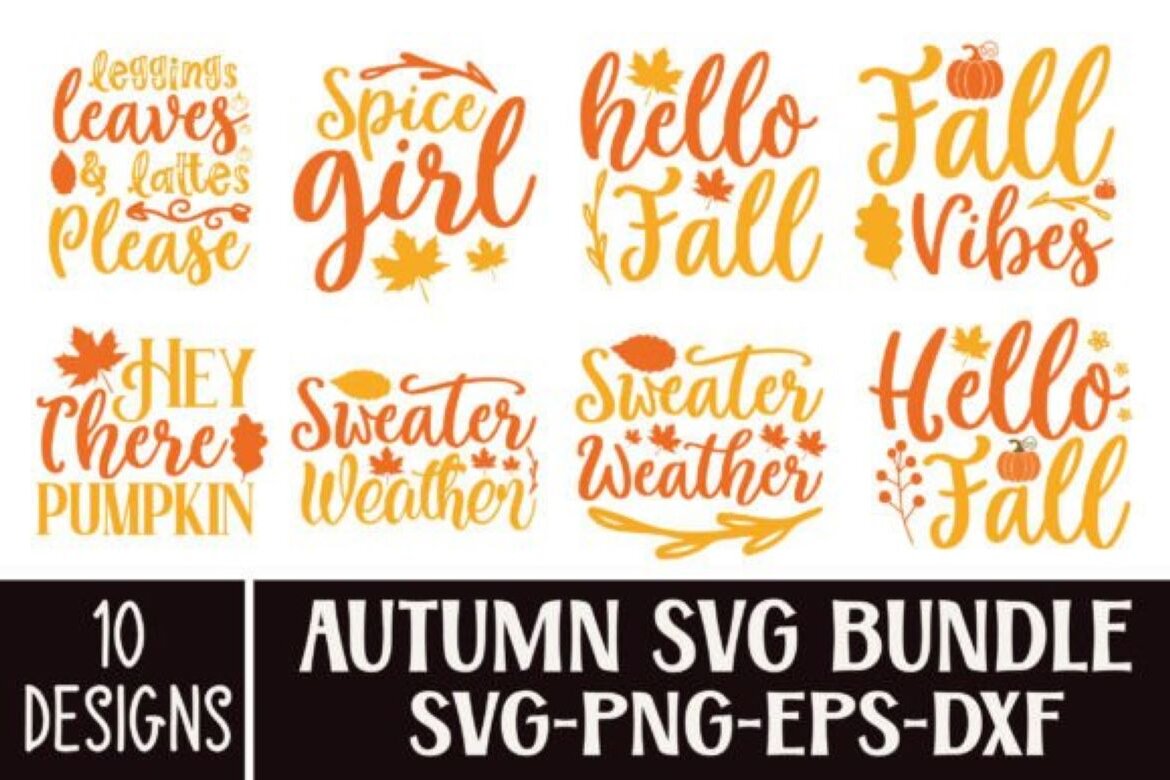 Autumn Svg Bundle | Deeezy