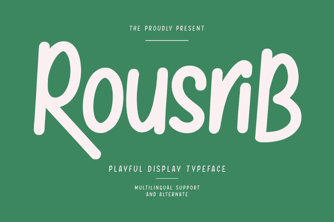 Rousrib Font | Deeezy