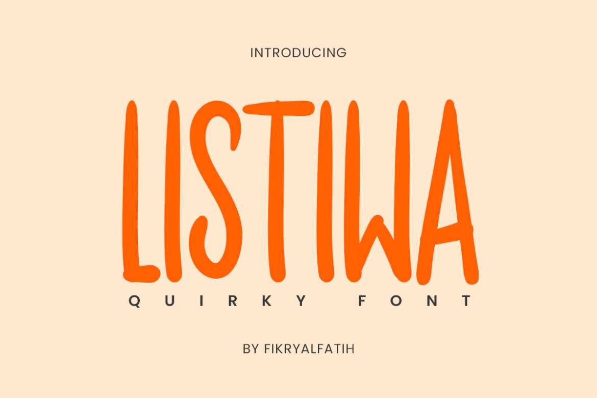Listiwa - Quirky Font | Deeezy