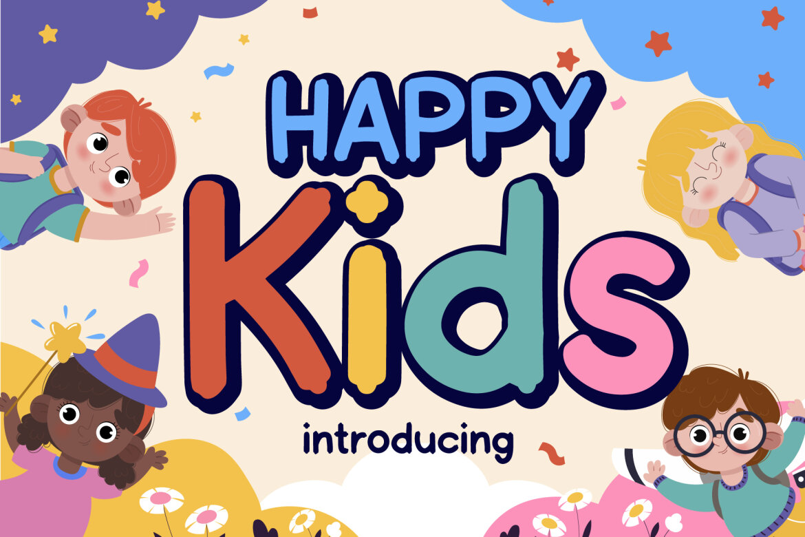 Happy Kids Font | Deeezy