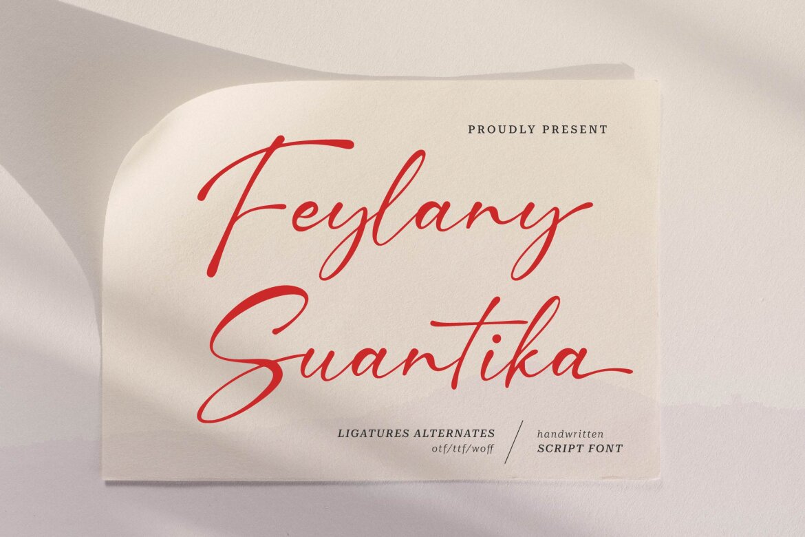 Feylany Suantika | Handwritten Script | Deeezy