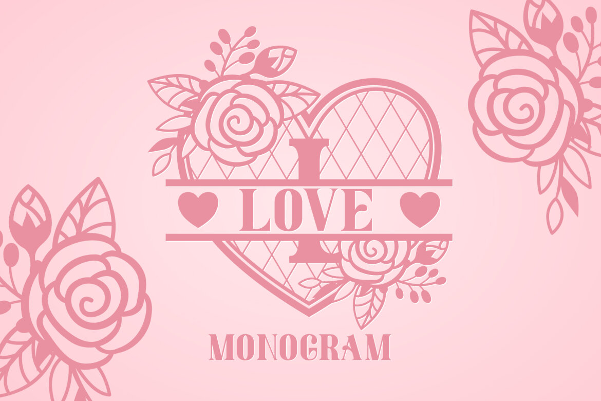 Love Monogram Decorative Font | Deeezy