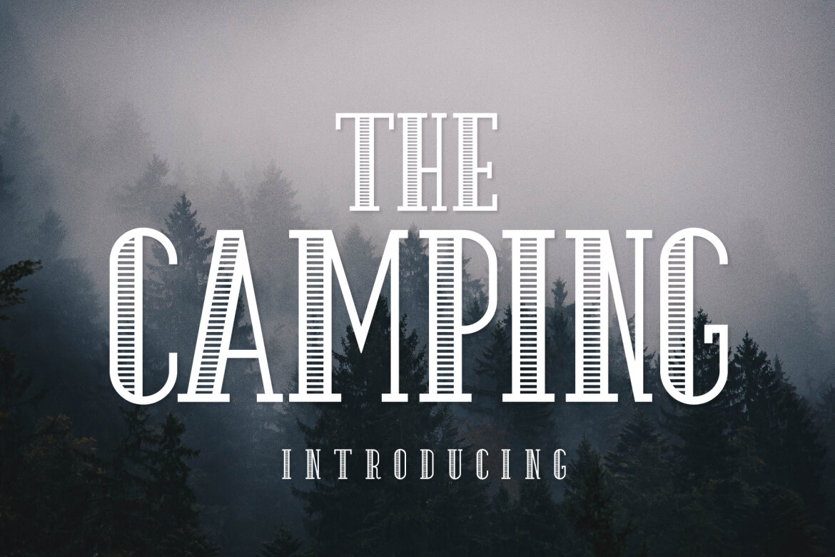The Camping Fonts | Deeezy