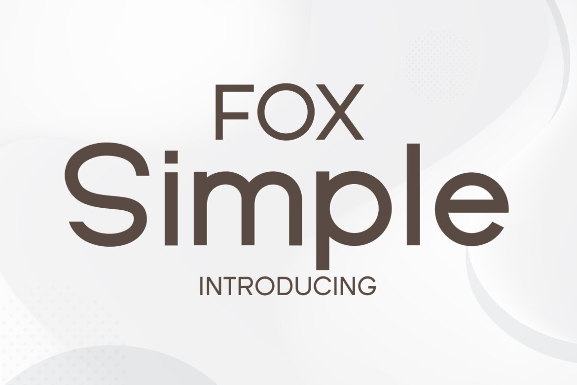 Fox Simple Font | Deeezy