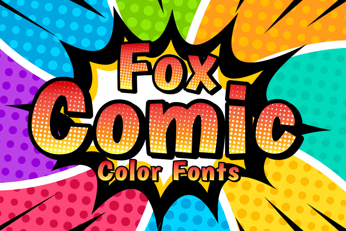 Fox Comic Color Font | Deeezy