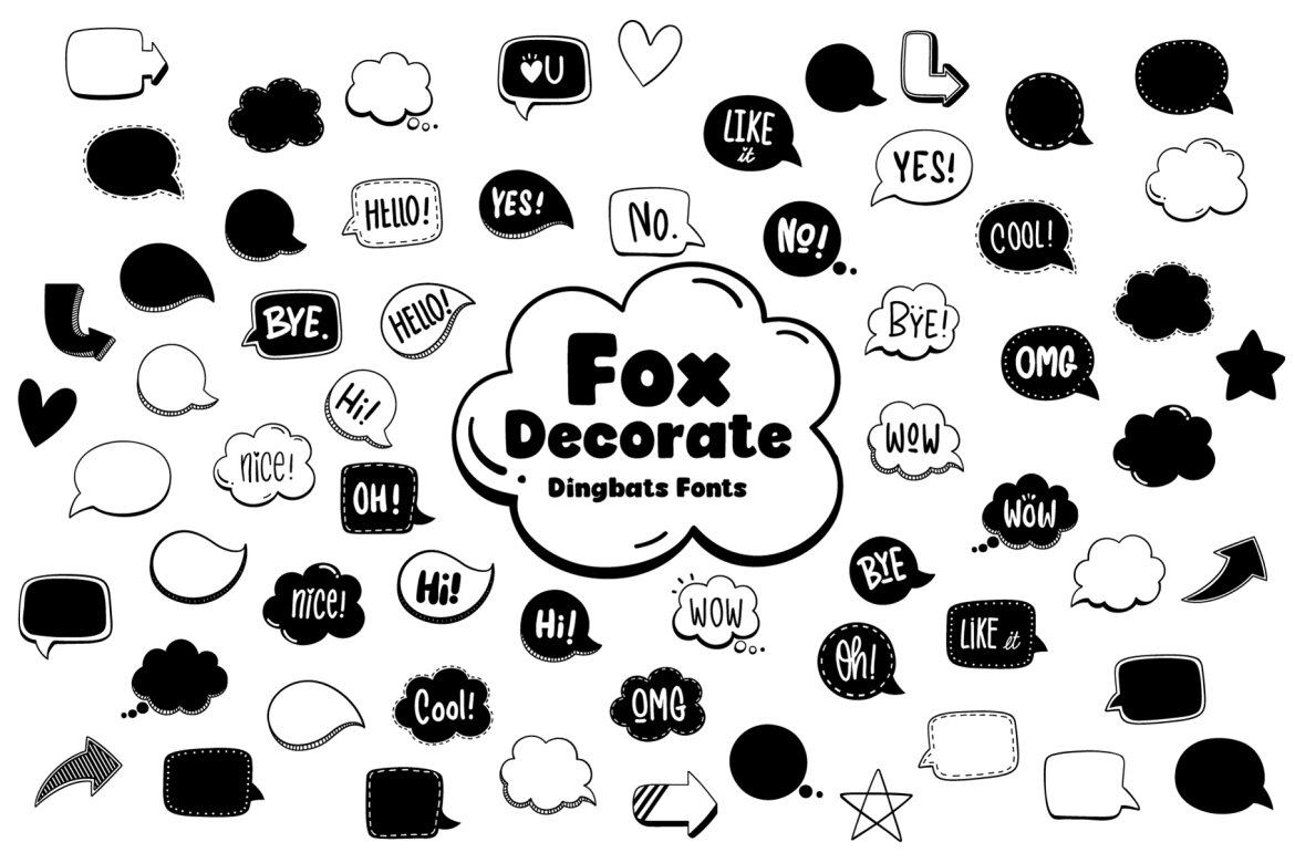 Fox Decorate Font | Deeezy
