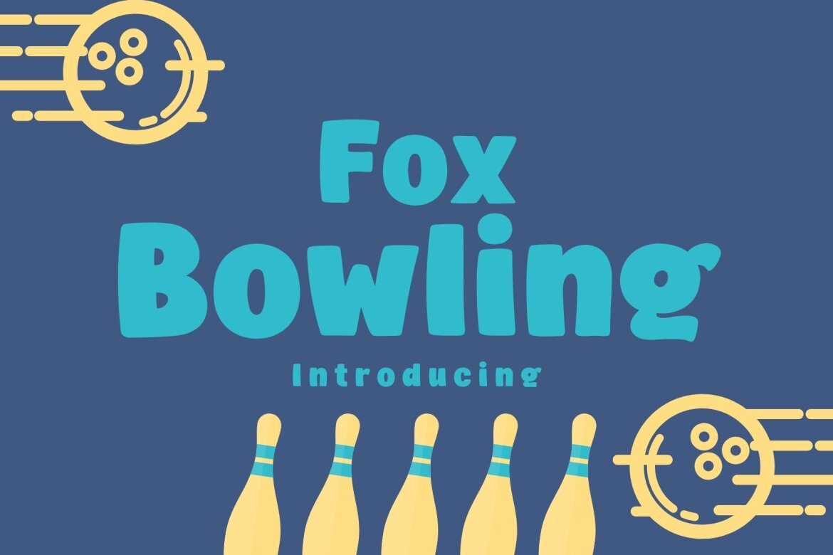 Fox Bowling Font | Deeezy