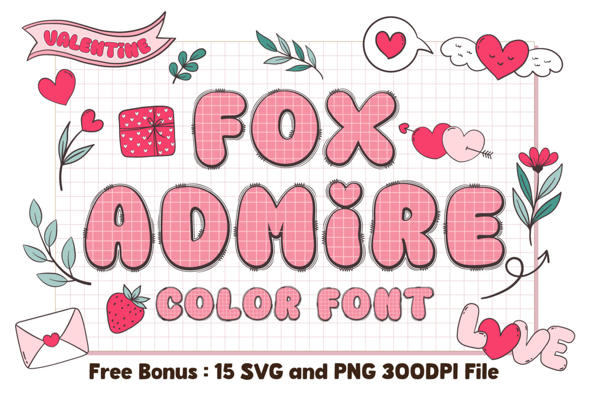 Fox Admire Color Font | Deeezy