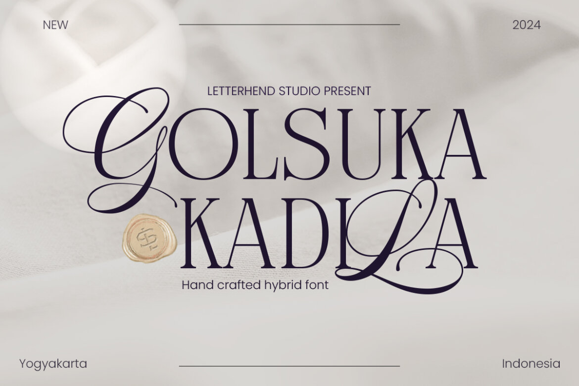 Golsuka Kadila - Hand Crafted Hybrid Font | Deeezy