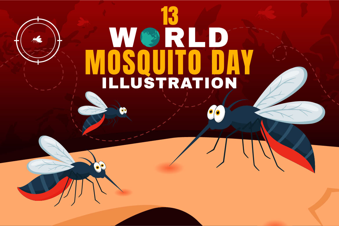 13 World Mosquito Day Illustration | Deeezy