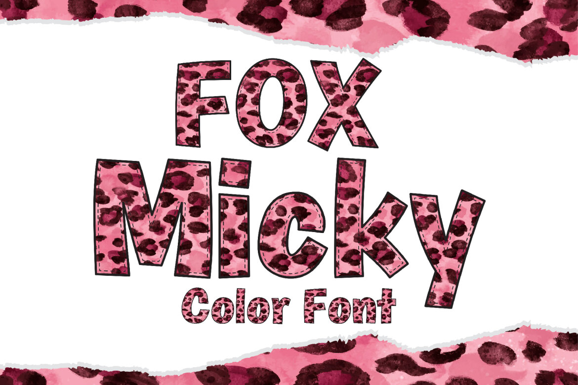 Fox Micky Color Font | Deeezy
