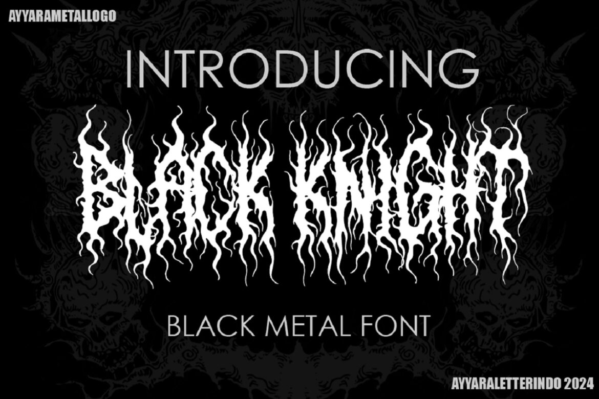 BLACK KNIGHT FONT | Deeezy