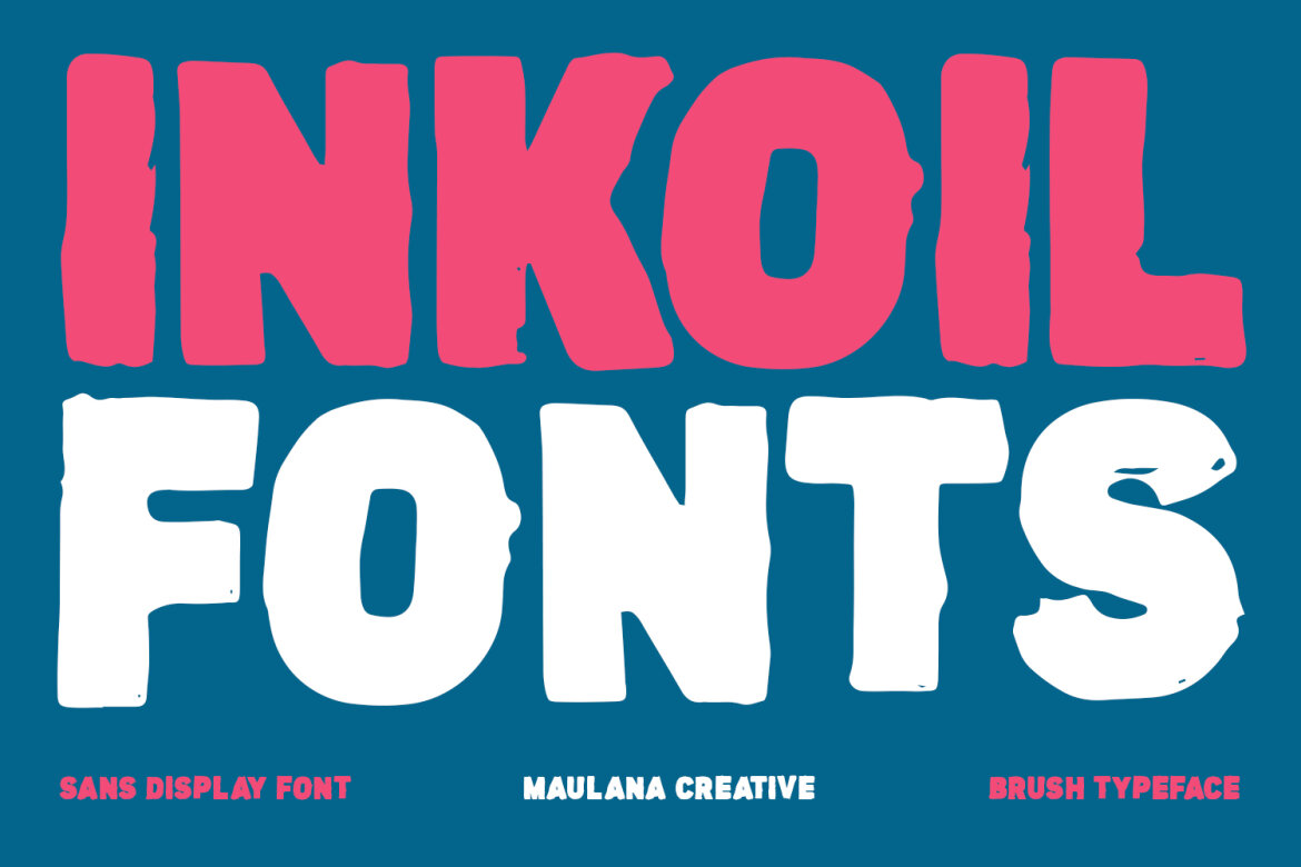 Inkoil Display Font | Deeezy