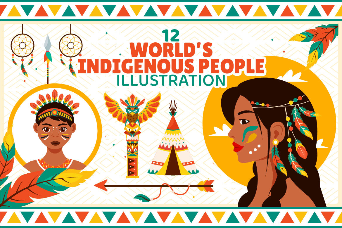 12 World Indigenous People Day Illustration | Deeezy