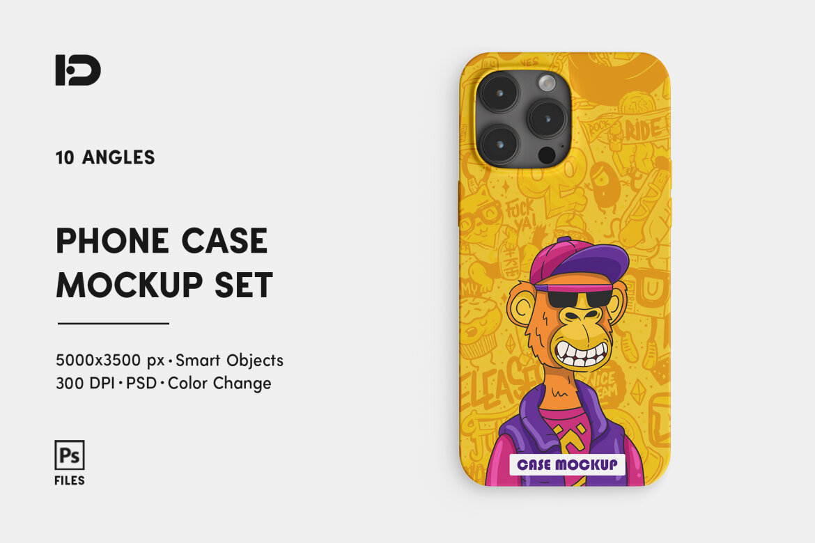 Phone Case Mockup Set | Deeezy