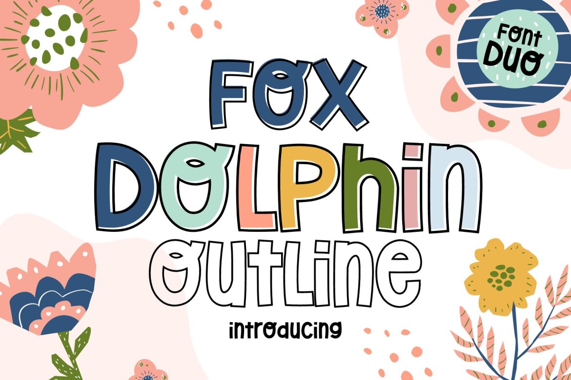Fox Dolphin FREE Font Duo | Deeezy