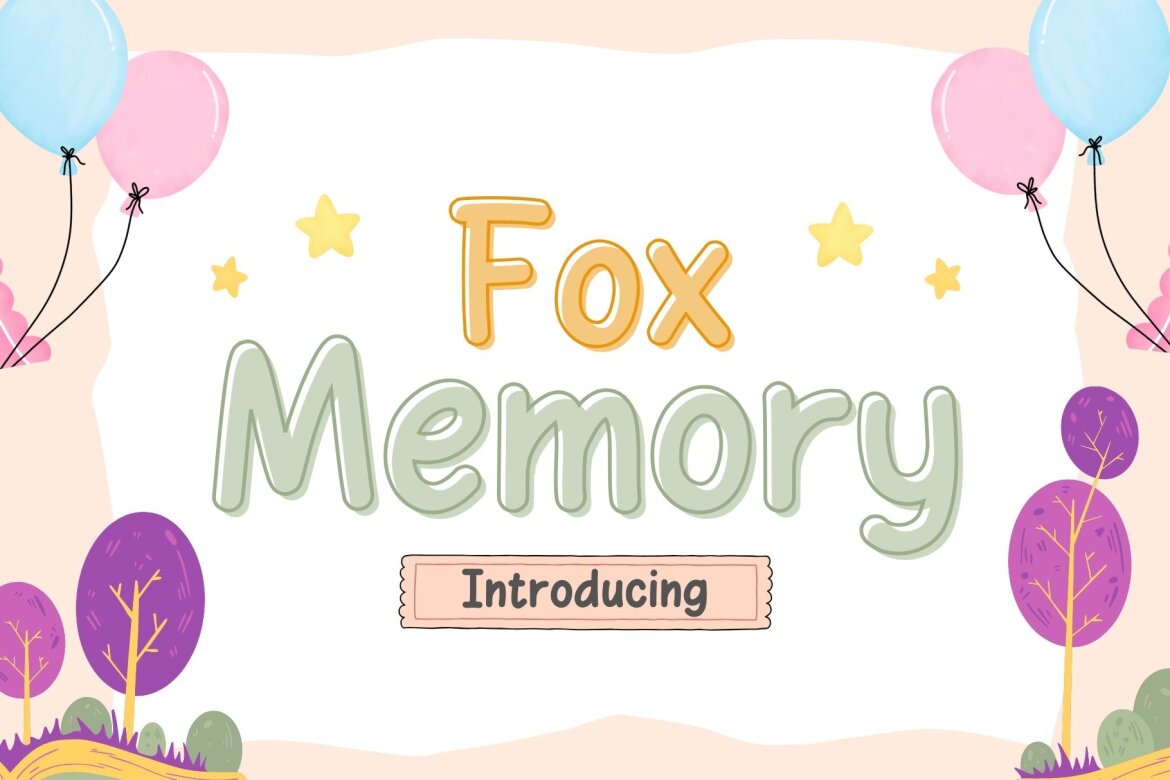 Fox Memory Font | Deeezy
