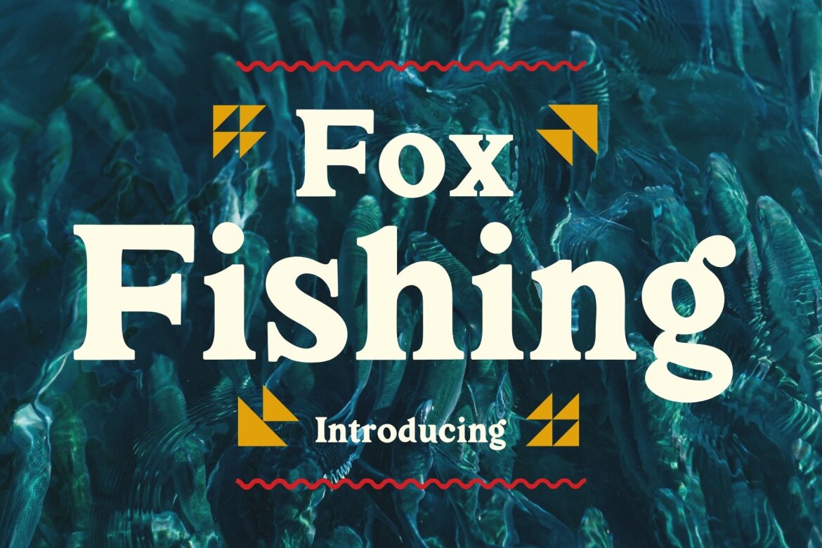 Fox Fishing Font | Deeezy