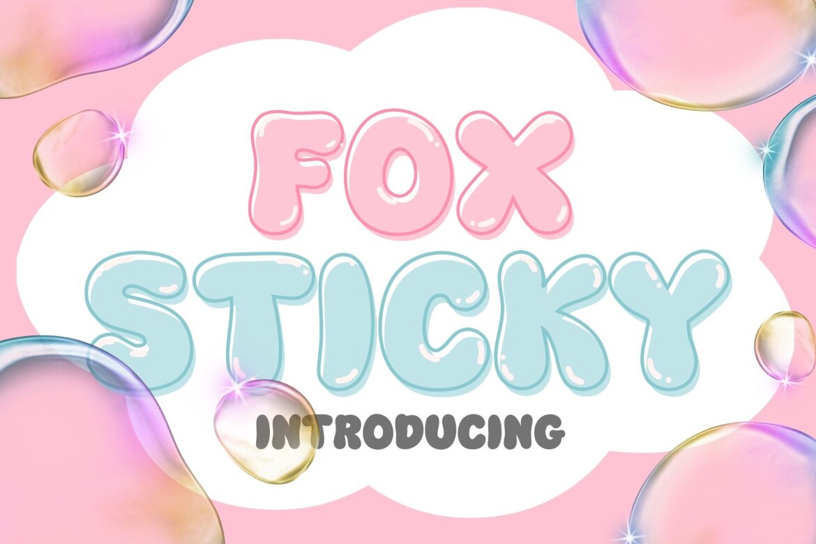 Fox Sticky Font | Deeezy
