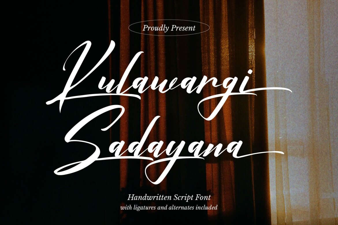 Kulawargi Sadayana | Handwritten Script Font | Deeezy
