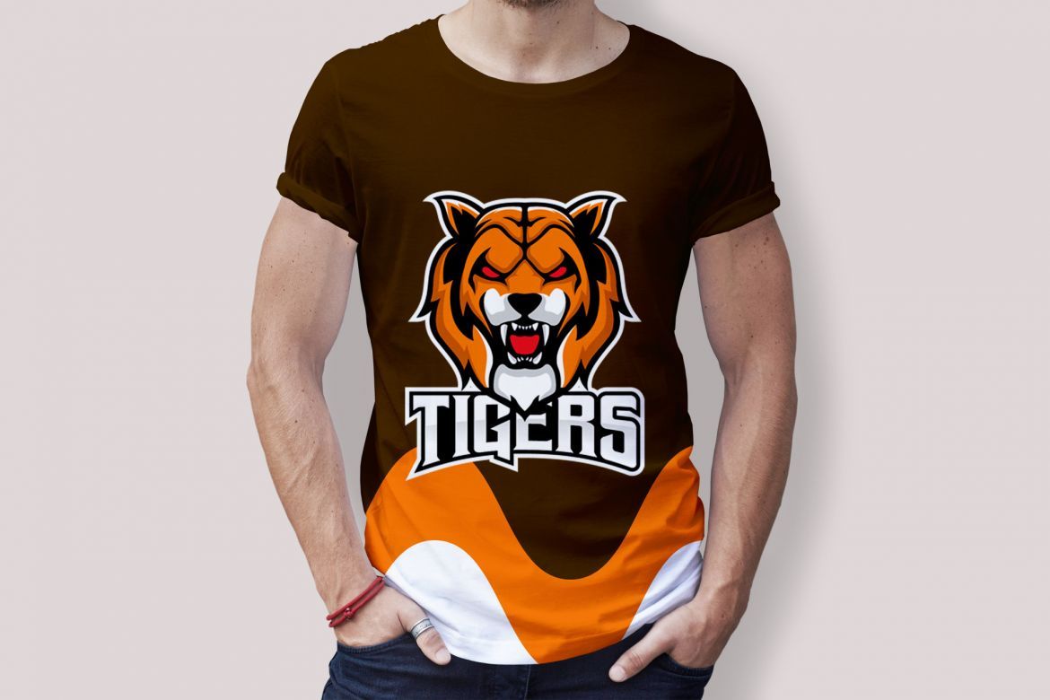 Tiger E-sport Mascot Logo | Deeezy