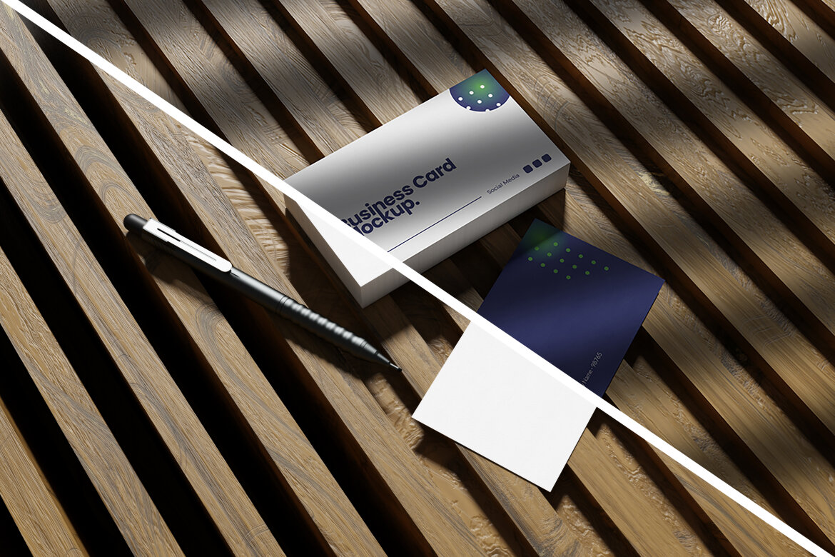 Elegant Business Card Mockup | Deeezy