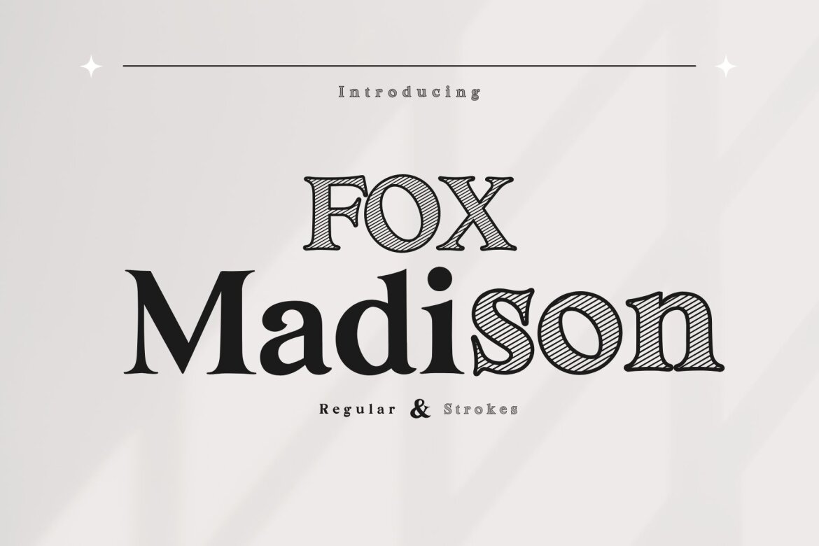 Fox Madison Font Duo | Deeezy