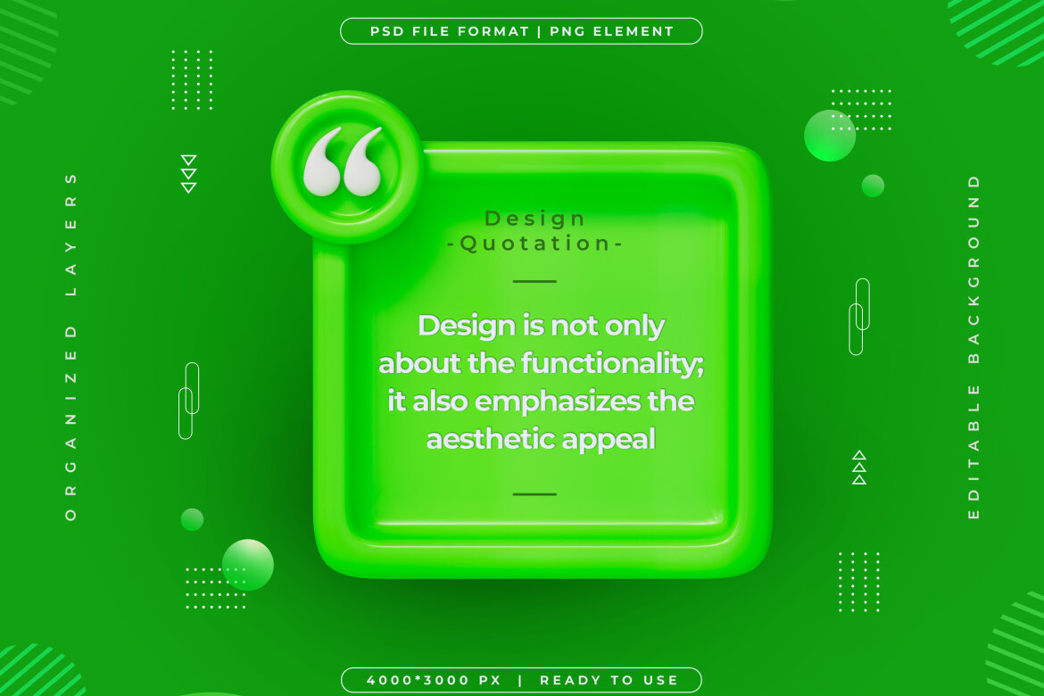 Quote Text Social Media Banner Design Template | Deeezy