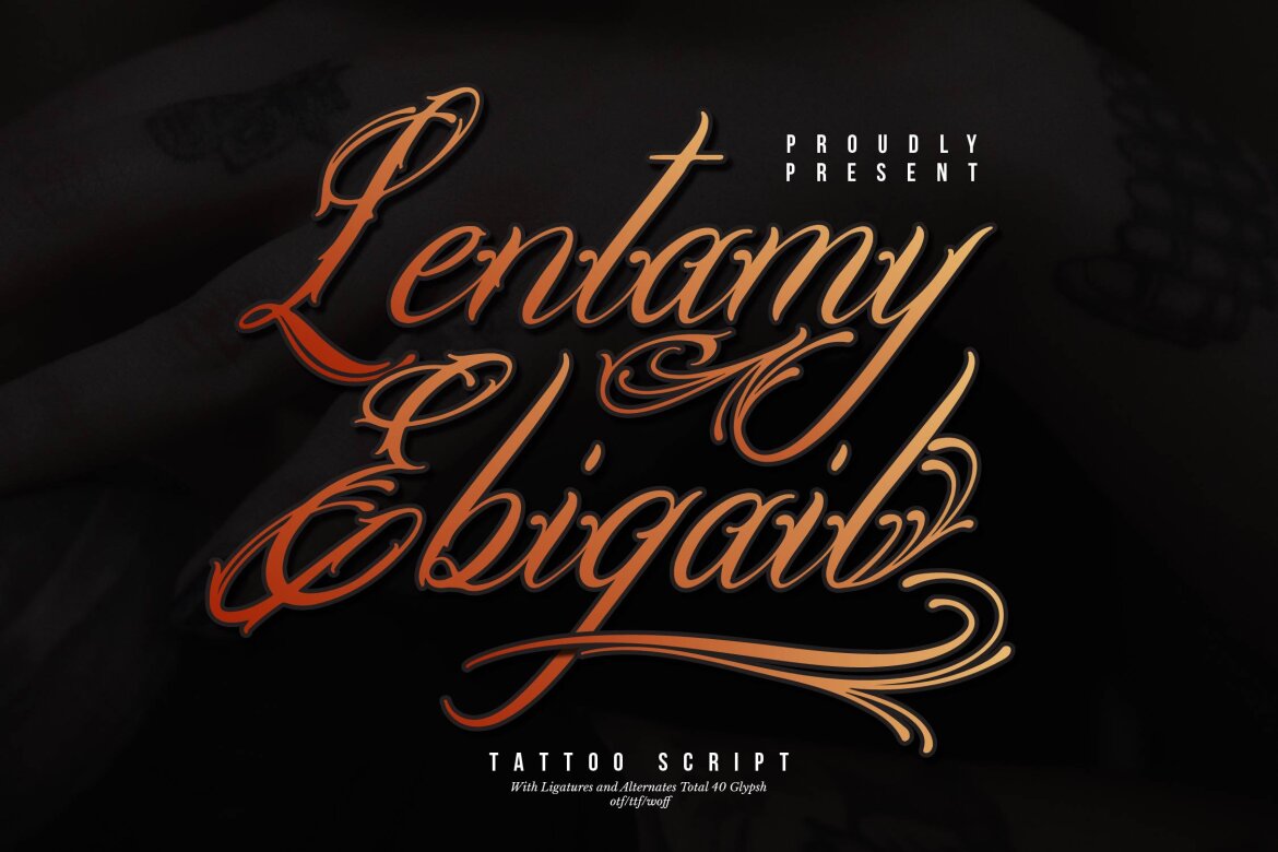 Lentamy Ebigail | Tattoo Script | Deeezy