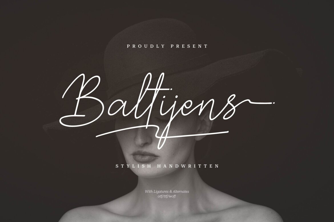 Baltijens | Stylish Handwritten | Deeezy