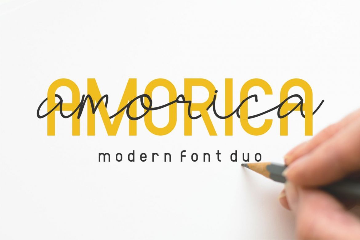 AMORICA Script Font | Deeezy