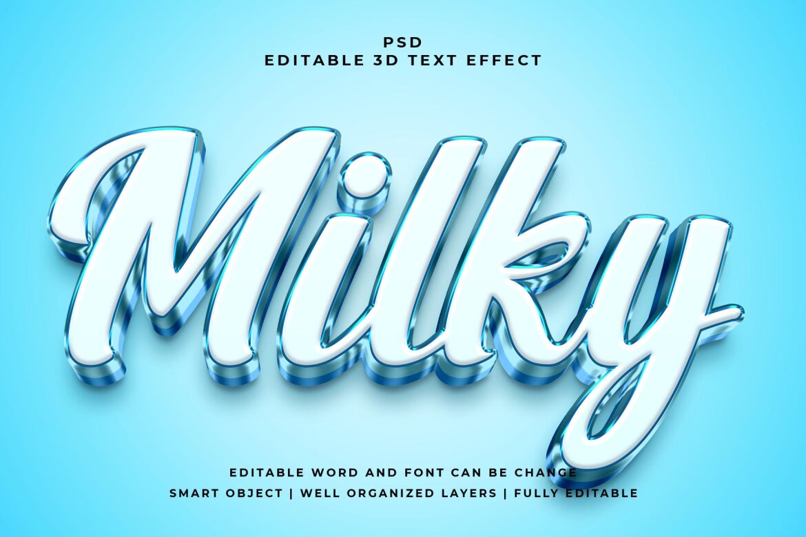 Luxury Glossy 3d Premium Quality Editable Psd Text Effect (7) | Deeezy