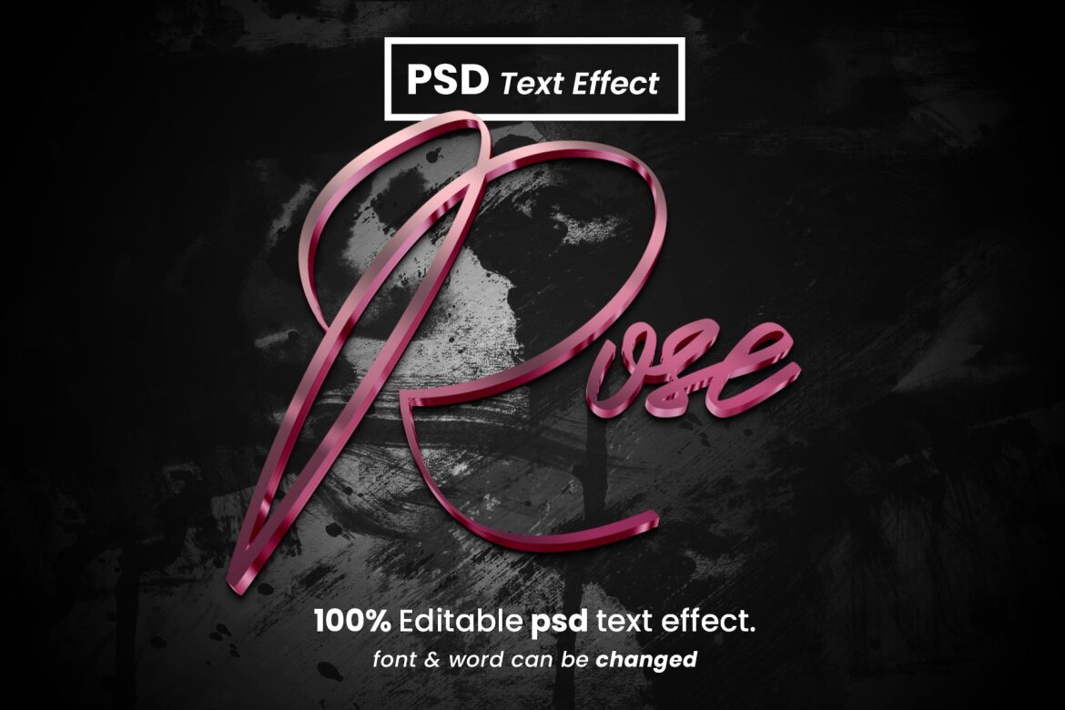 Smoke Cinematic 3d Premium Quality Editable Psd Text Effect (7) | Deeezy