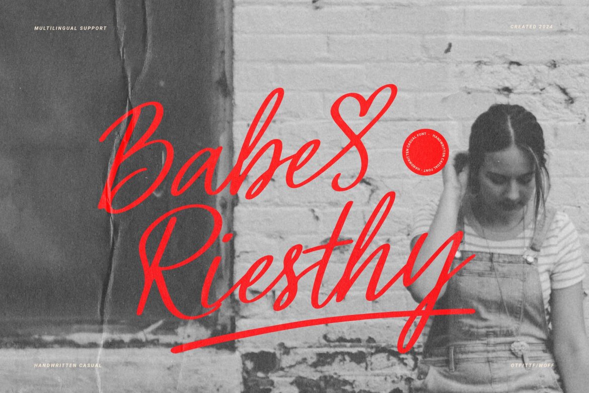 Babe Riesthy | Handwritten Casual | Deeezy
