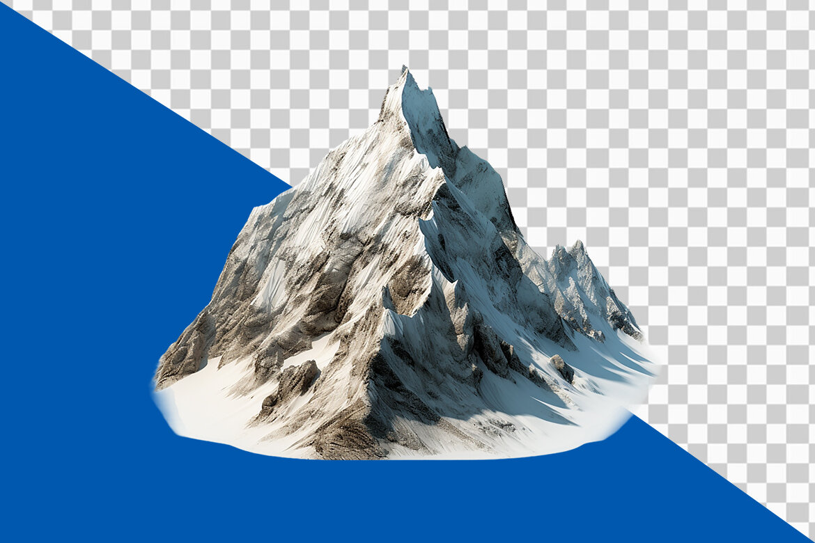 Mountain on transparent background PNG image | Deeezy