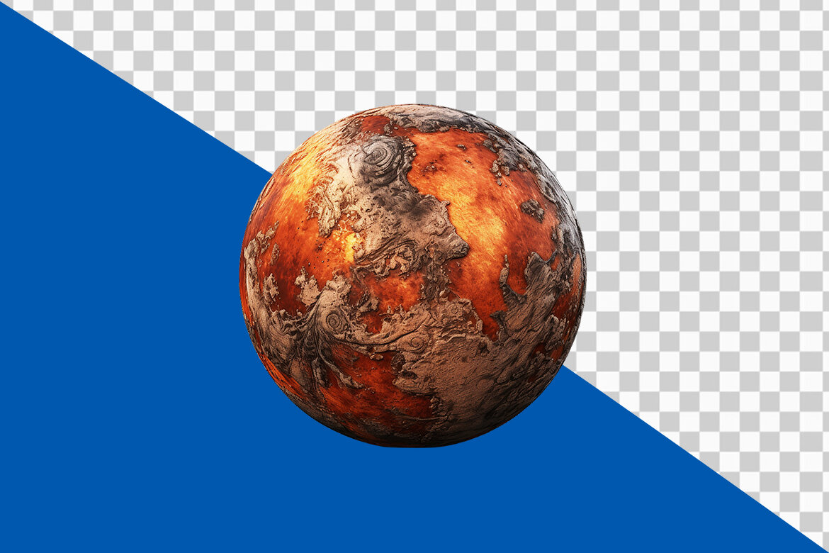Planet on transparent background PNG image | Deeezy