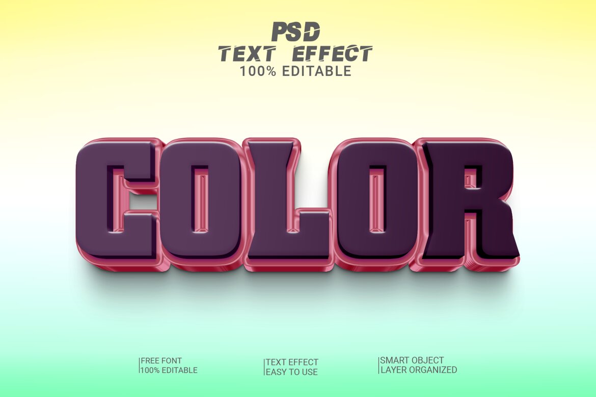 Luxury Premium 3d Psd Editable Modern Text Effect Style (21) | Deeezy