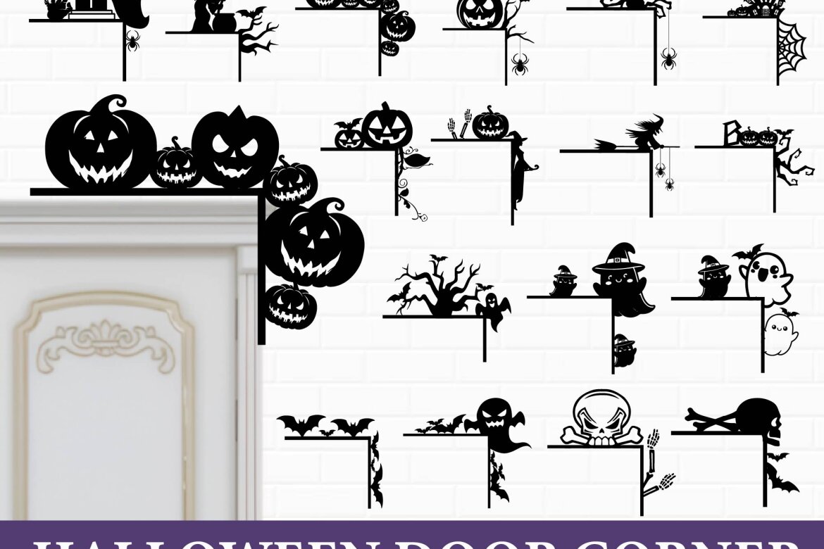 Door Corner Sign, Door Corner Decor, Door Trim Svg, Trim Corner Svg ...