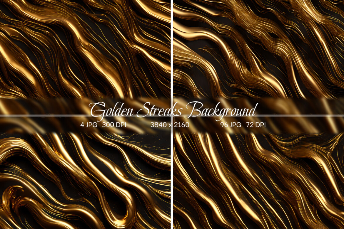 Golden Streaks Background | Deeezy