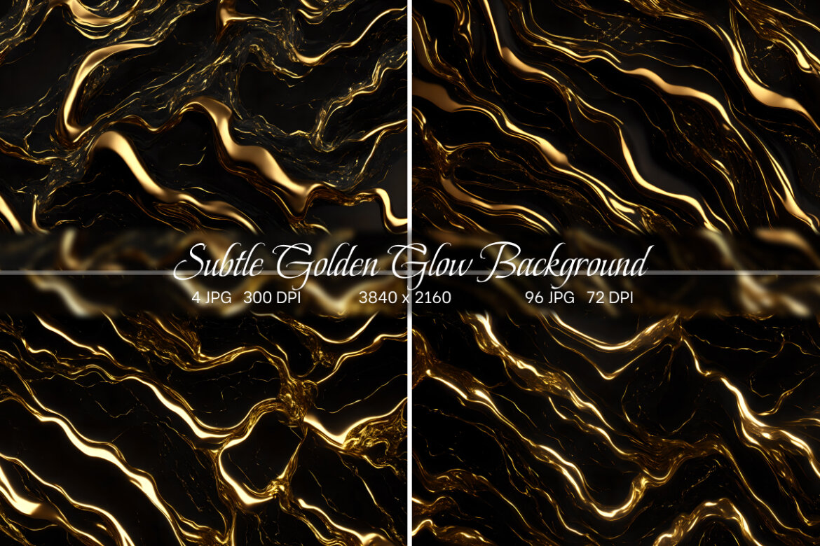 Subtle Golden Glow Background | Deeezy