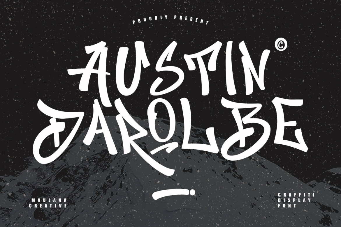 Austin Darolbe Graffiti Brush Font | Deeezy